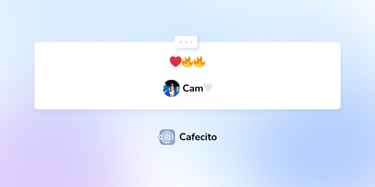 🔥🔥 por Cam🤍 | Cafecito