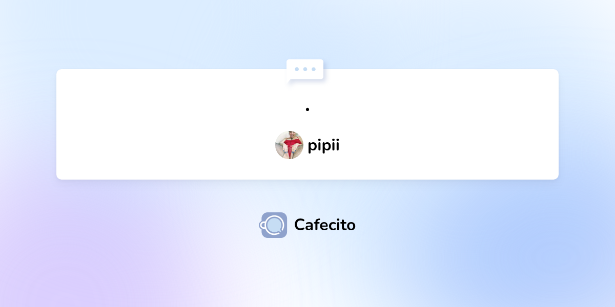 . por pipii | Cafecito
