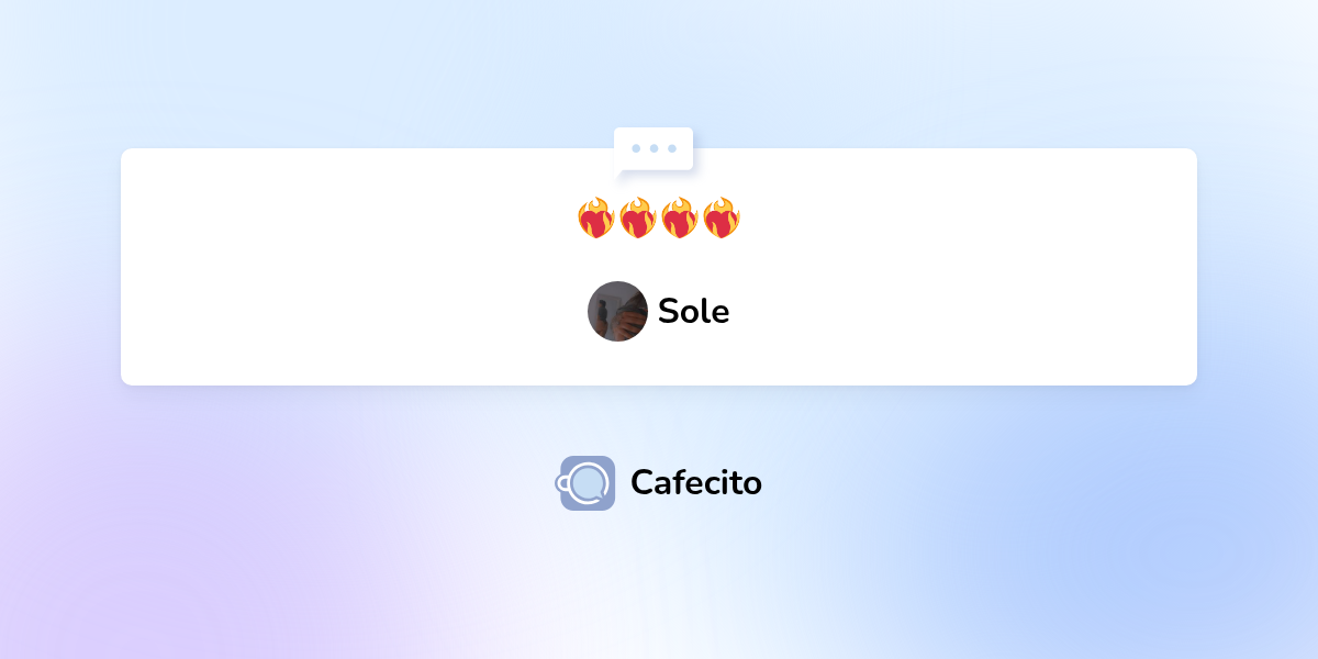 ️‍🔥 ️‍🔥 ️‍🔥 ️‍🔥 por Sole | Cafecito