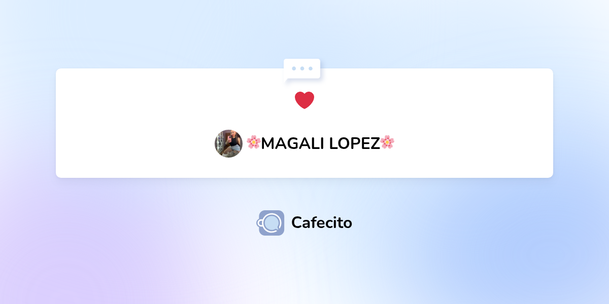 ️ por 🌸MAGALI LOPEZ🌸 | Cafecito