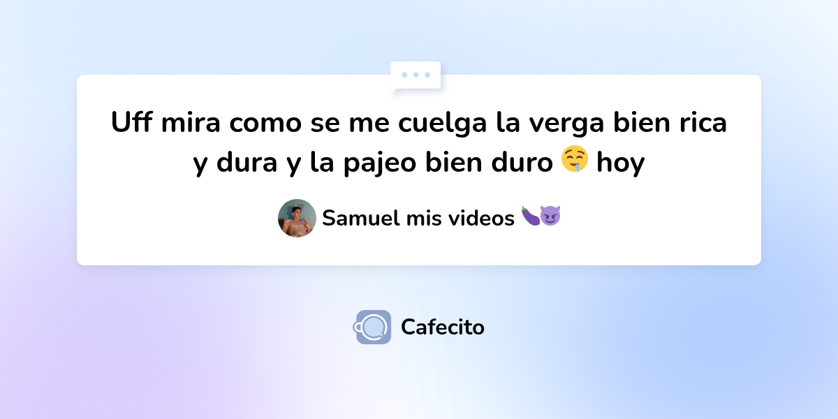 Uff mira como se me cuelga la verga bien rica y dura y la pajeo bien ...