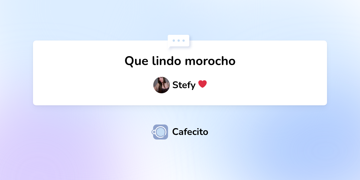 Que lindo morocho por Stefy ️ | Cafecito