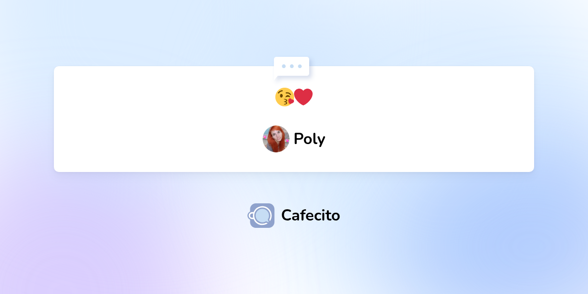 😘 ️ por Lady poly | Cafecito