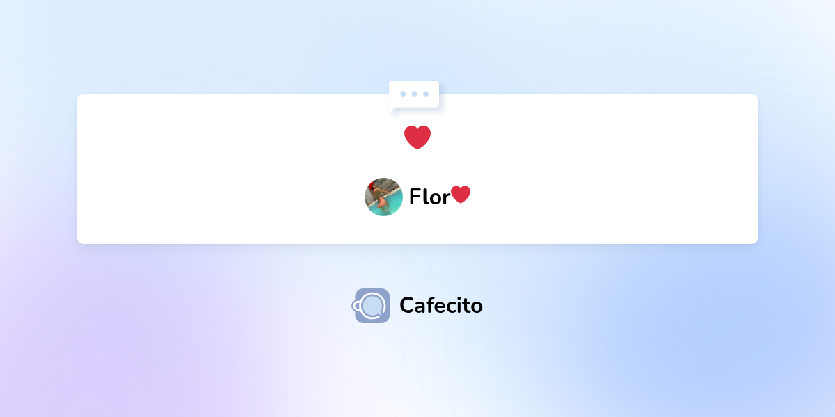 ️ por Flor ️ | Cafecito