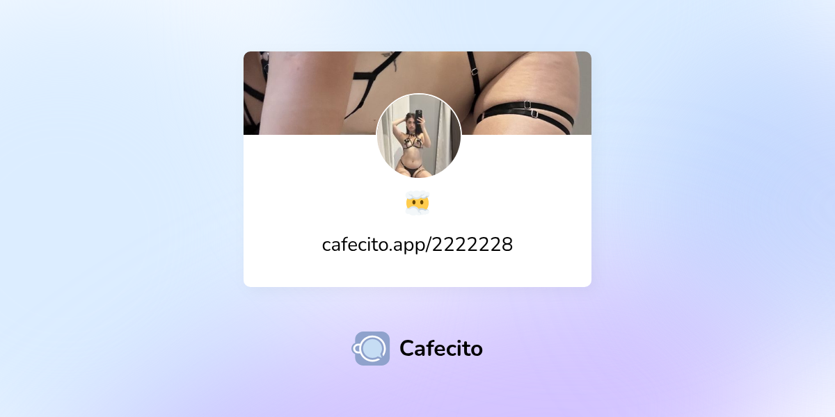 😶‍🌫️ | Cafecito