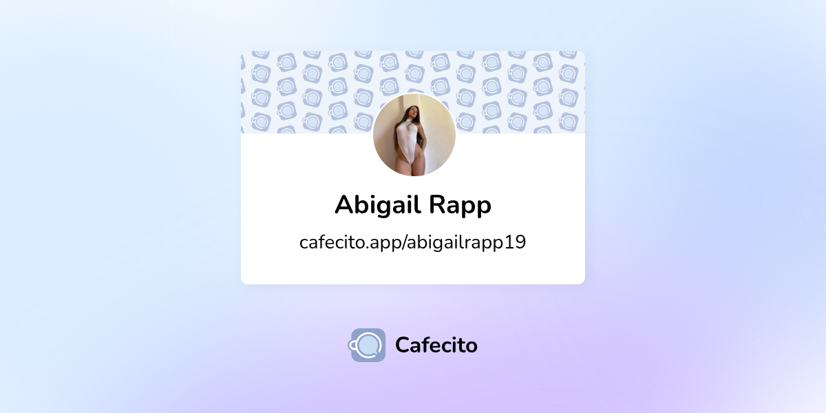 Galería de Abigail Rapp | Cafecito