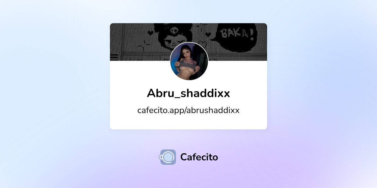 Abru_shaddixx | Cafecito