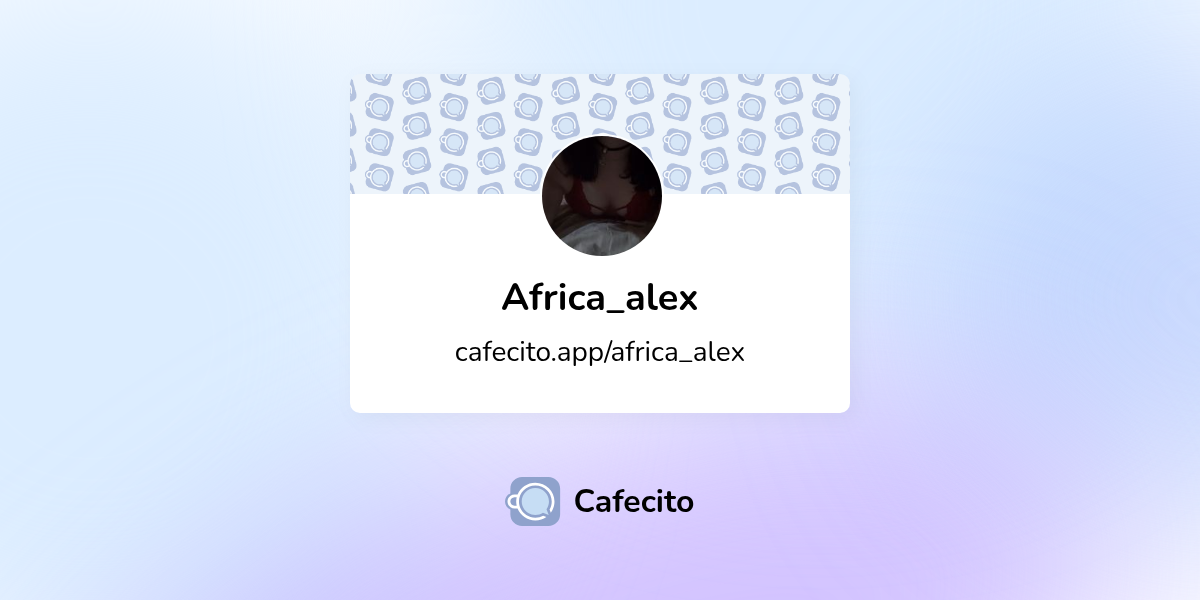 Africa_alex | Cafecito