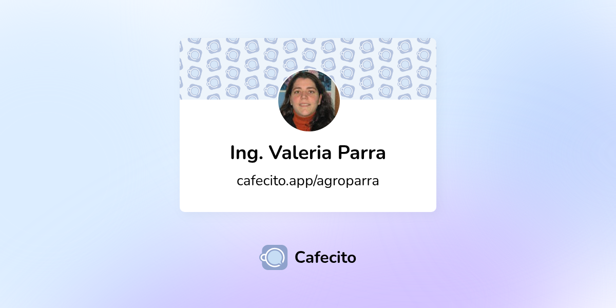Planes de Ing. Valeria Parra | Cafecito