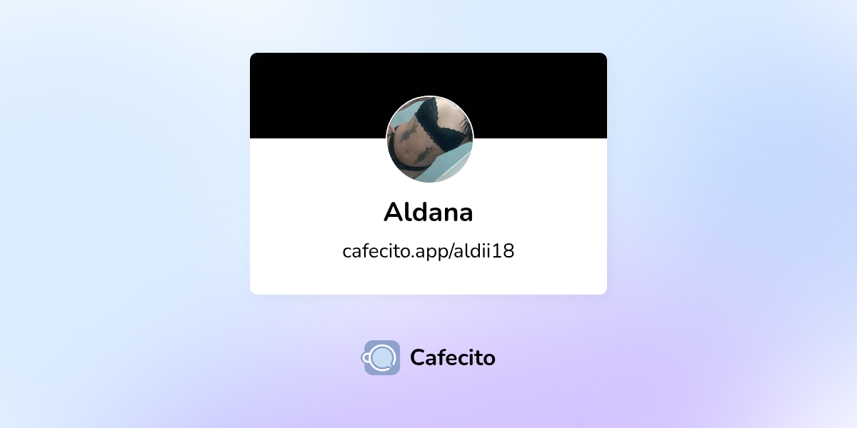 Aldana | Cafecito