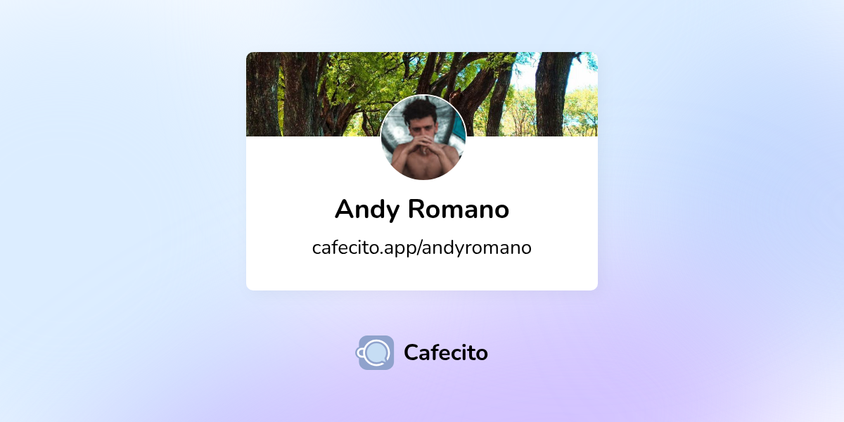 Andy Romano | Cafecito
