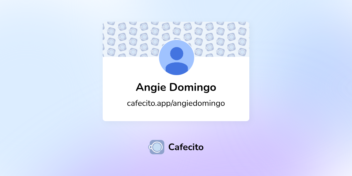 Angie Domingo | Cafecito