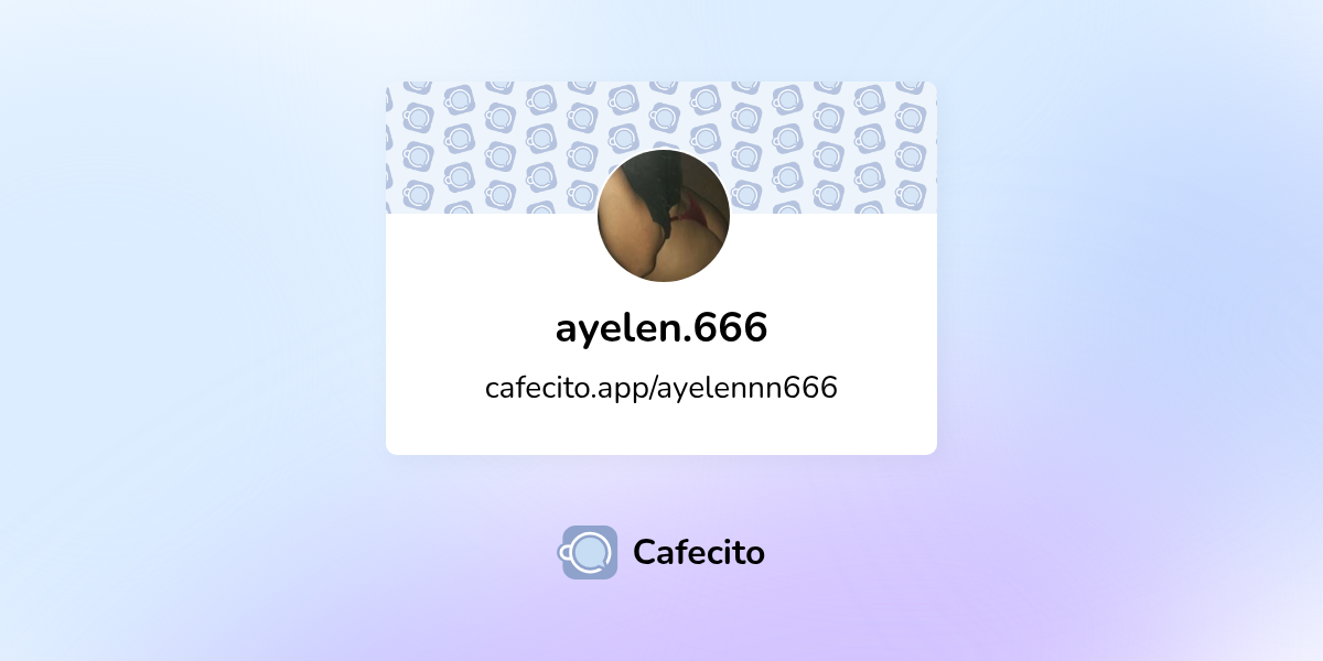 ayelen.666 | Cafecito
