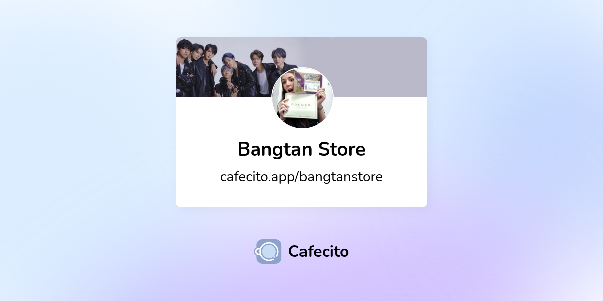 Bangtan Store | Cafecito