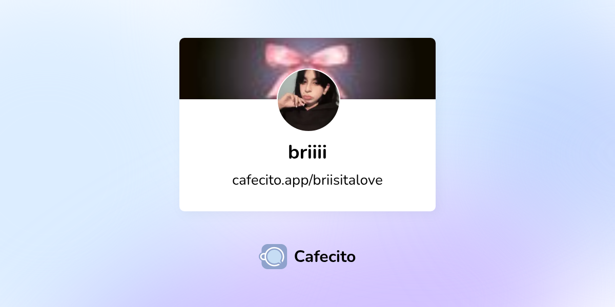 briiii | Cafecito