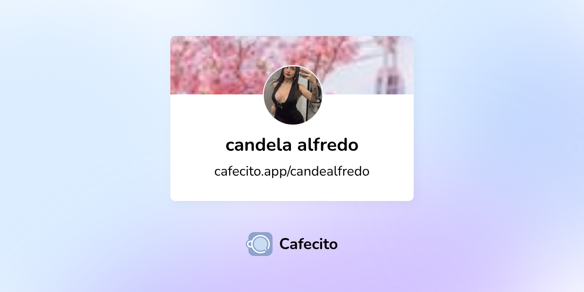 Planes de candela alfredo | Cafecito