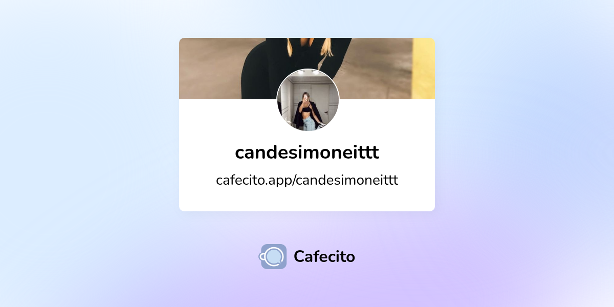candesimoneittt | Cafecito
