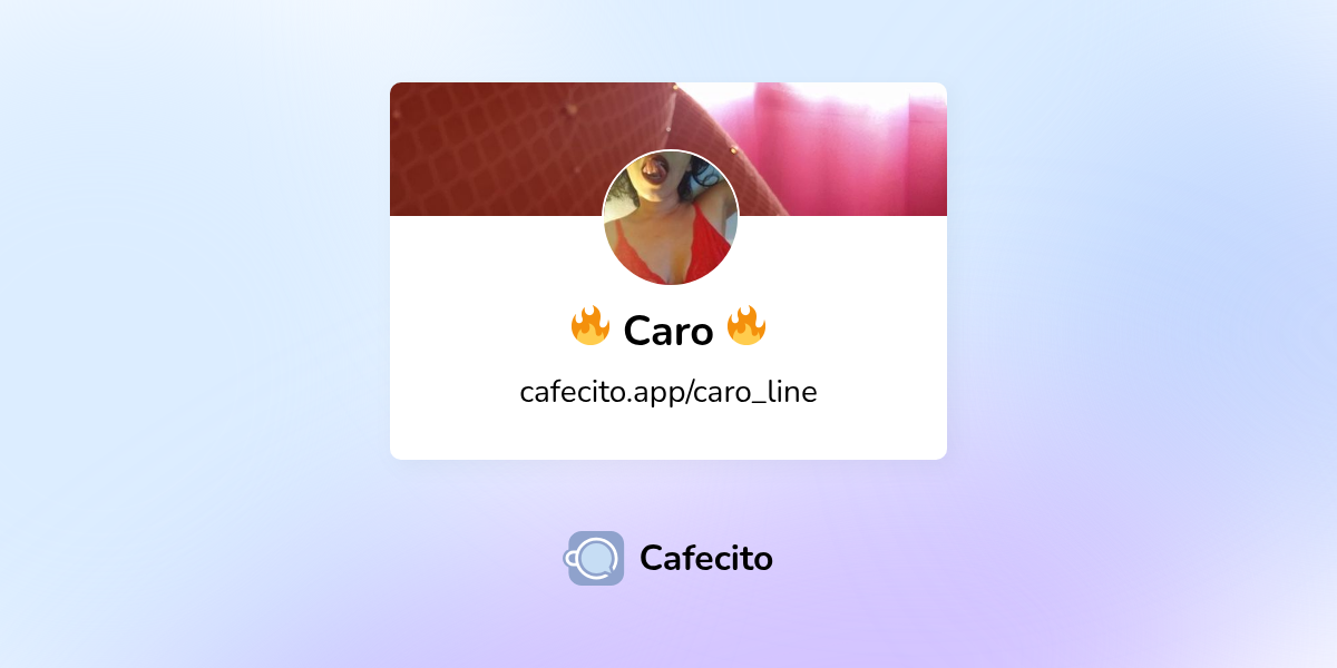 Planes de 🔥 Caro 🔥 | Cafecito