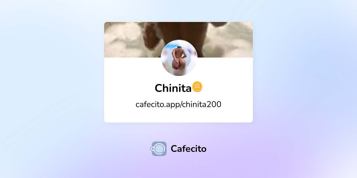 Chinita🪙 | Cafecito