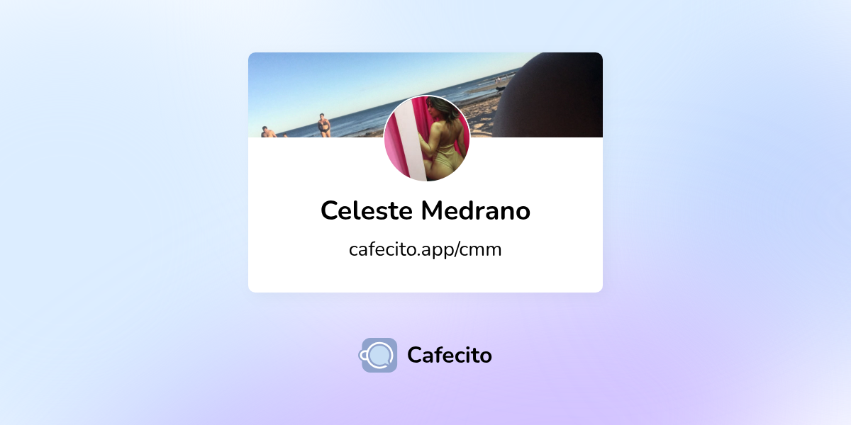 Planes de Celeste Medrano | Cafecito