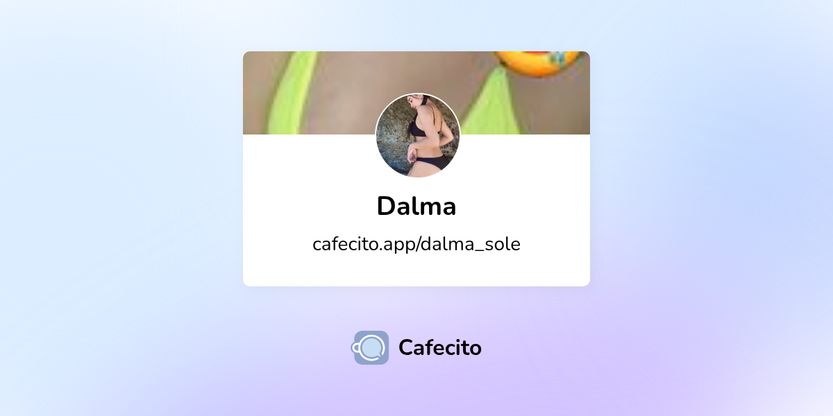Dalma | Cafecito