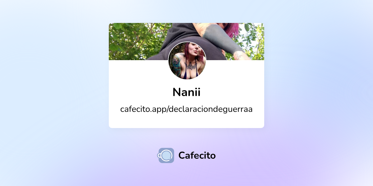 Planes de Nanii | Cafecito
