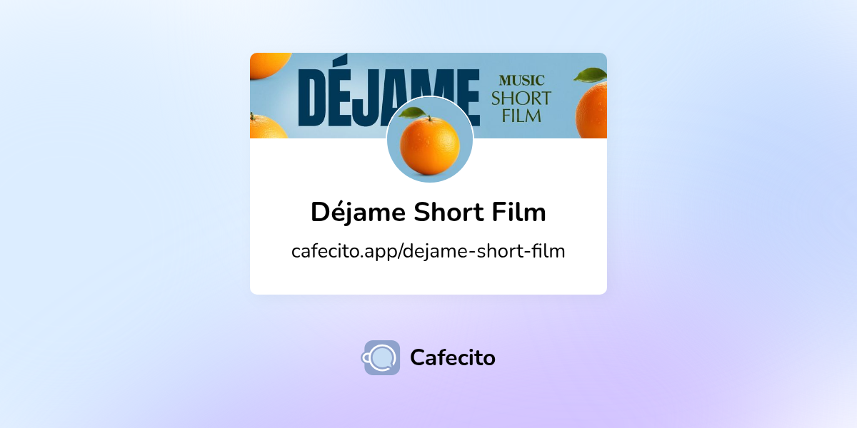 Déjame Short Film | Cafecito