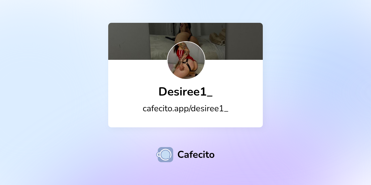Desiree1_ | Cafecito
