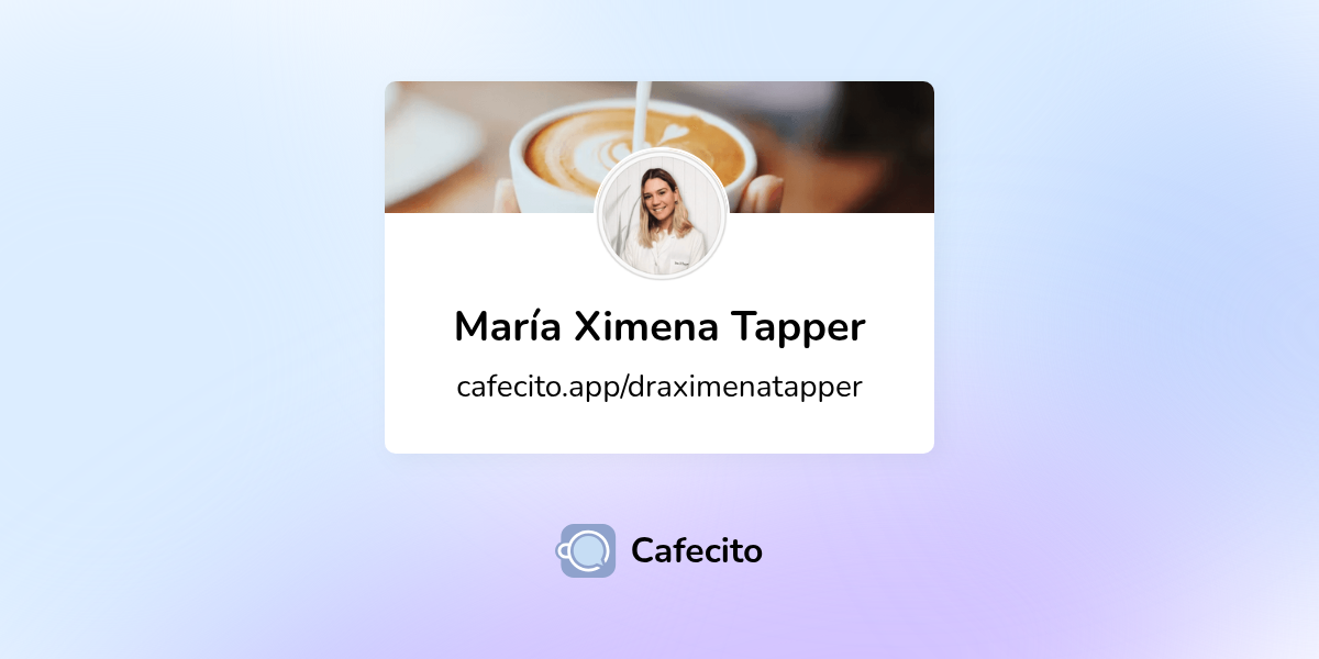 María Ximena Tapper | Cafecito