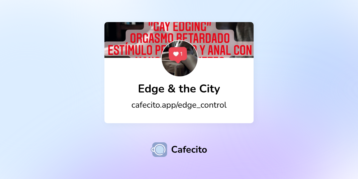 Planes de Edge & the City | Cafecito