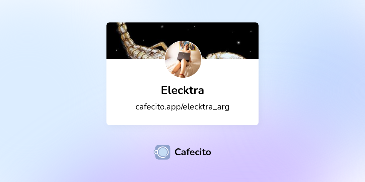 Publicaciones de Elecktra | Cafecito