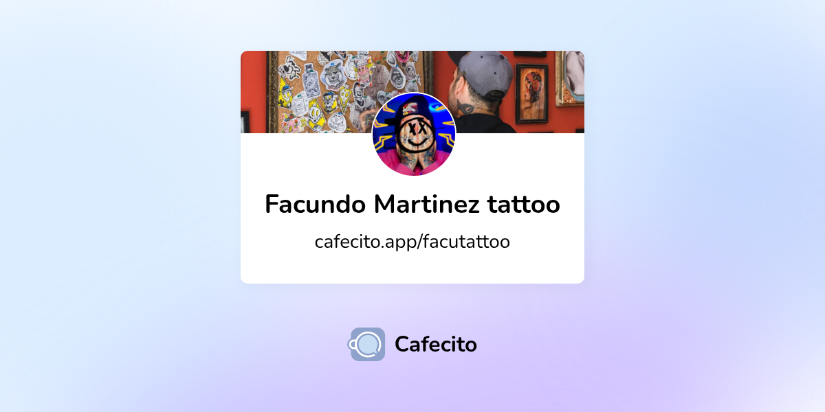 Facundo Martinez tattoo | Cafecito