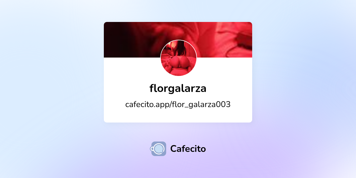 Planes de florgalarza | Cafecito