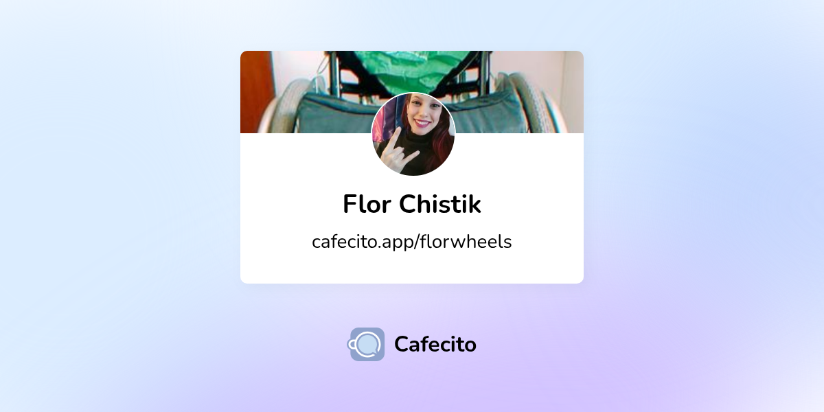 Flor Chistik | Cafecito