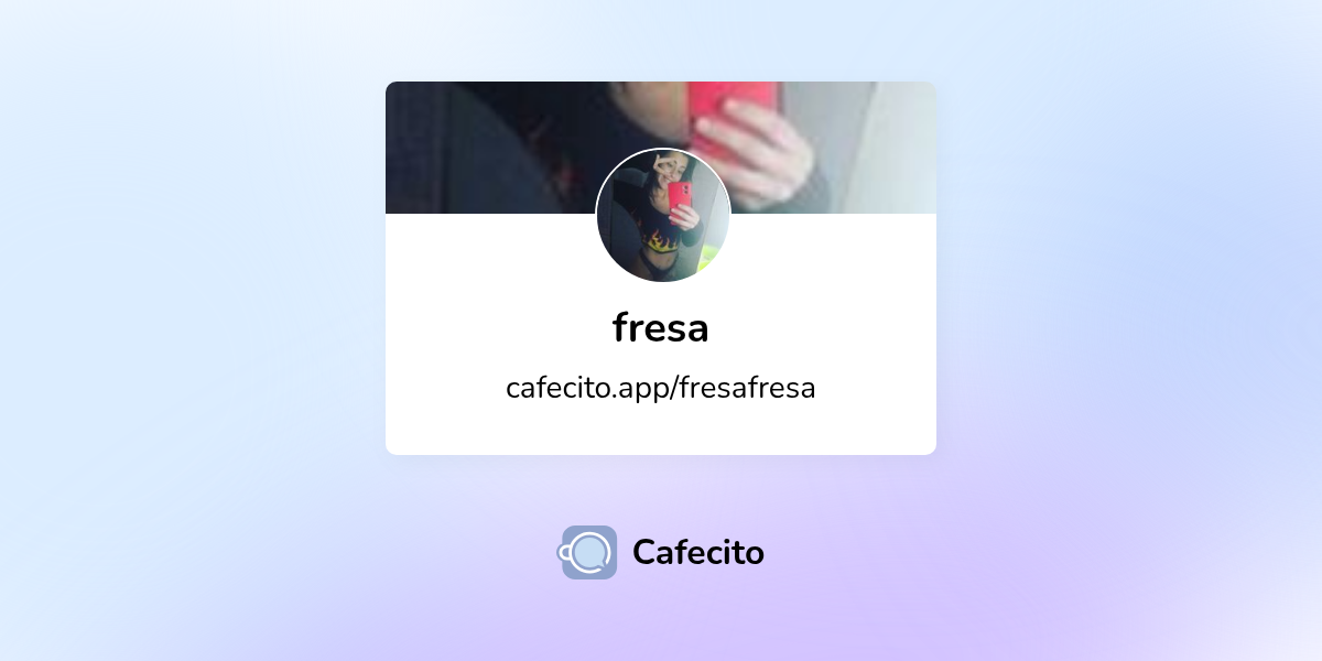 fresa | Cafecito