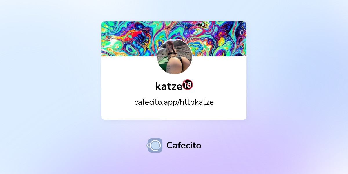 katze🔞 | Cafecito