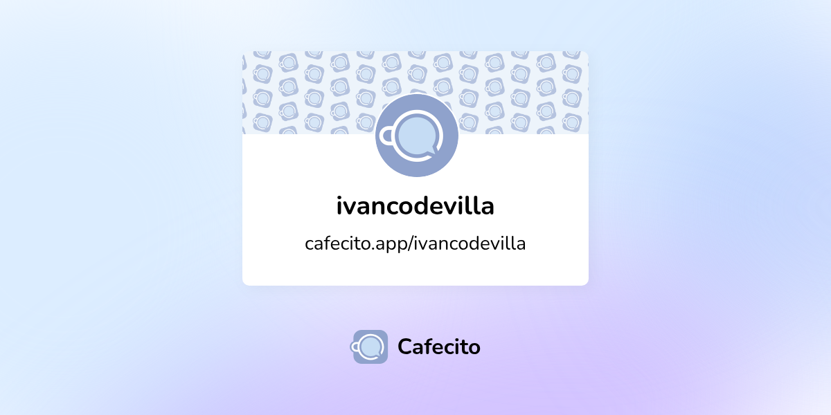 ivancodevilla | Cafecito