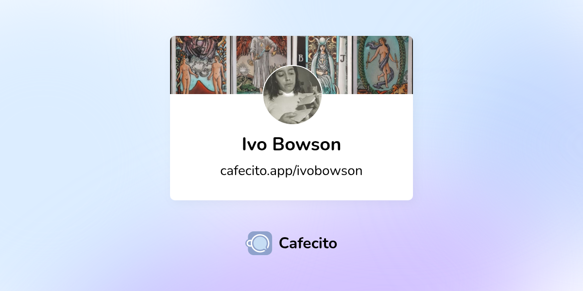 Ivo Bowson | Cafecito