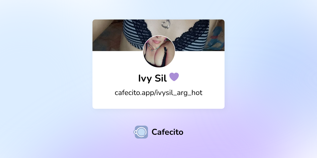 Galería de Ivy Sil 💜 | Cafecito