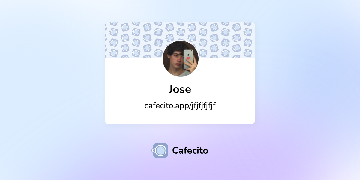 Jose | Cafecito