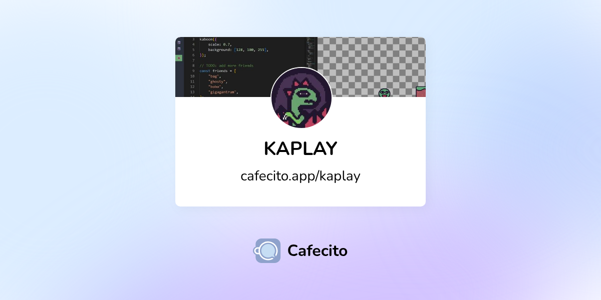 KAPLAY | Cafecito
