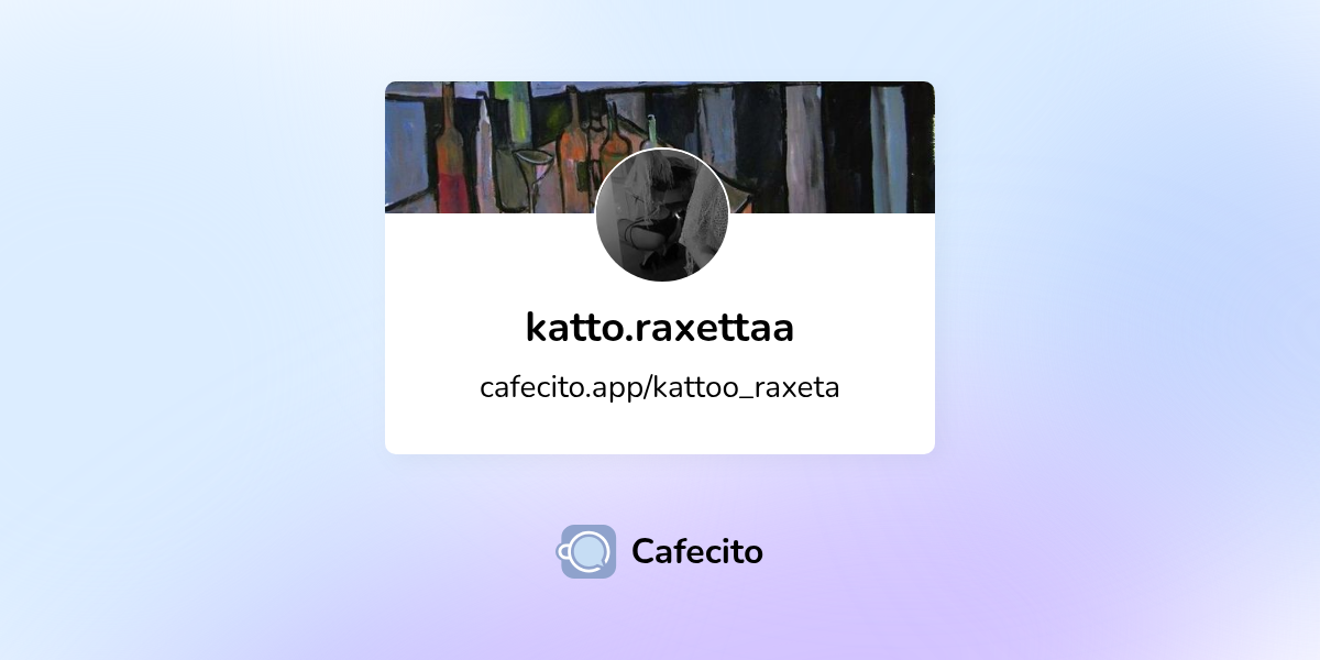 katto.raxettaa | Cafecito