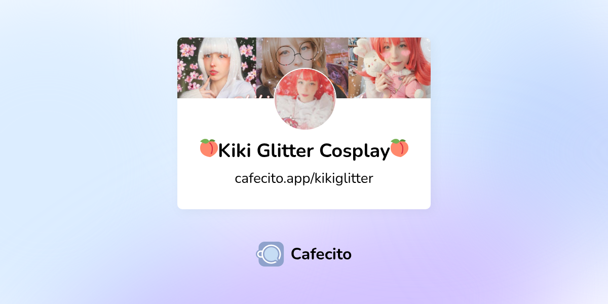 Publicaciones de 🍑Kiki Glitter Cosplay🍑 | Cafecito