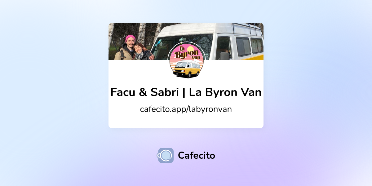 Facu & Sabri | La Byron Van | Cafecito
