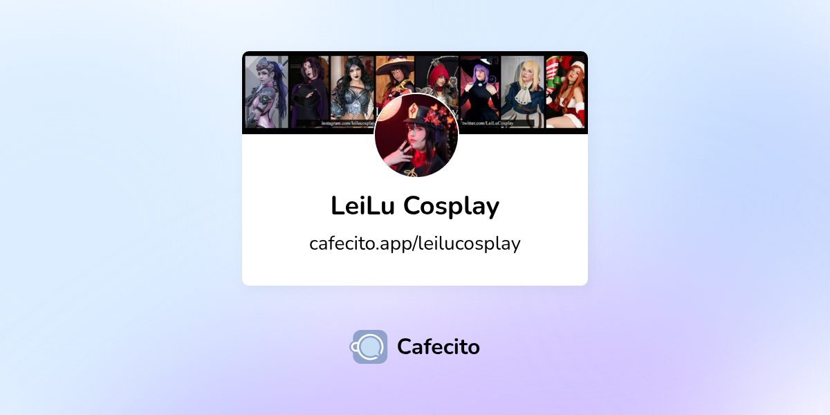 LeiLu Cosplay | Cafecito