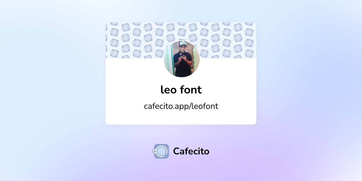 leo font | Cafecito