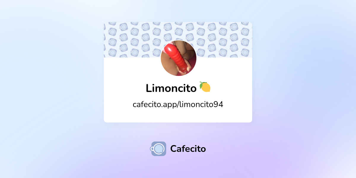 Limoncito 🍋 | Cafecito