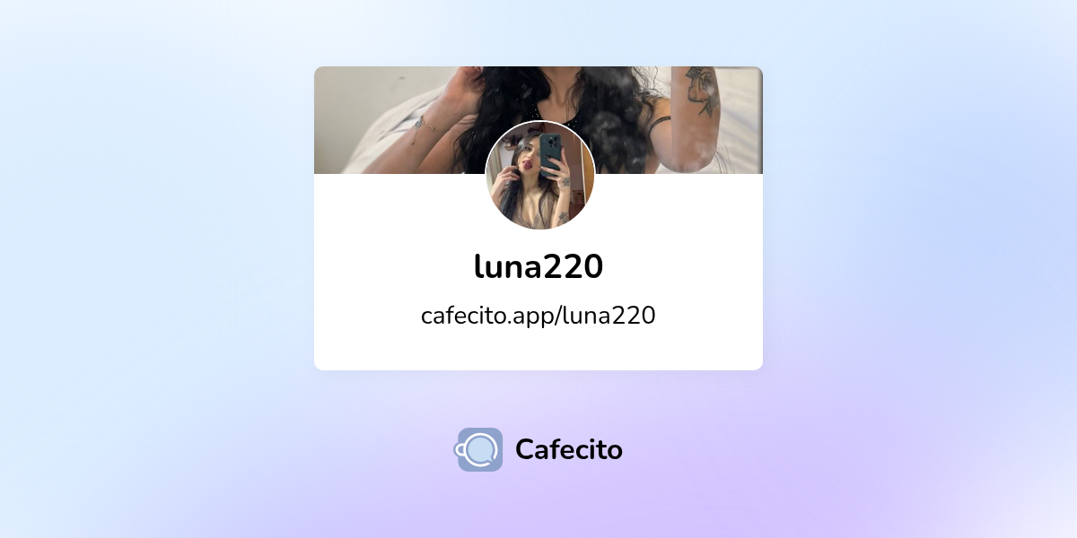 luna220 | Cafecito