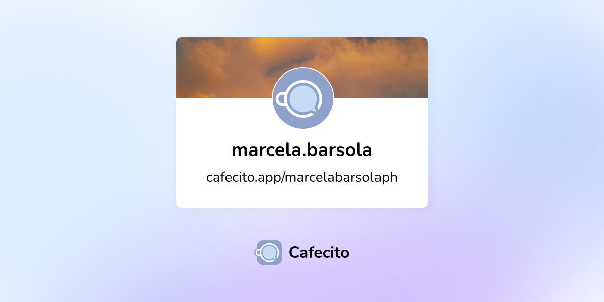 marcela.barsola | Cafecito