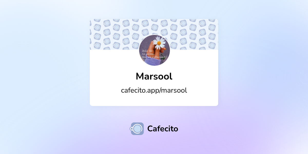 Marsool | Cafecito
